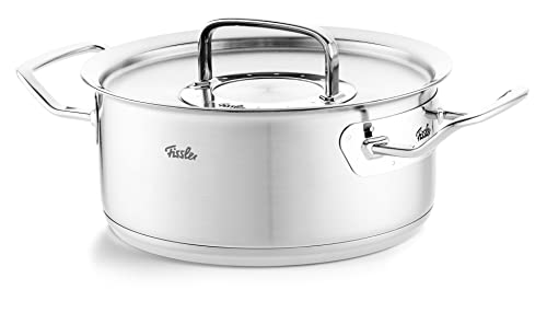 Fissler Original-Profi Collection Stainless Steel 2.7 Quart Rondeau with Metal Lid