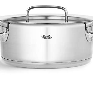 Fissler Original-Profi Collection Stainless Steel 2.7 Quart Rondeau with Metal Lid