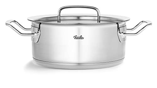 Fissler Original-Profi Collection Stainless Steel 2.7 Quart Rondeau with Metal Lid