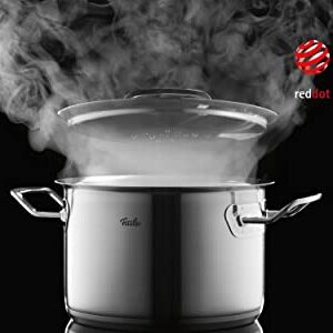 Fissler Original-Profi Collection Stainless Steel 2.7 Quart Rondeau with Metal Lid