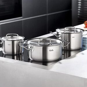 Fissler Original-Profi Collection Stainless Steel 2.7 Quart Rondeau with Metal Lid