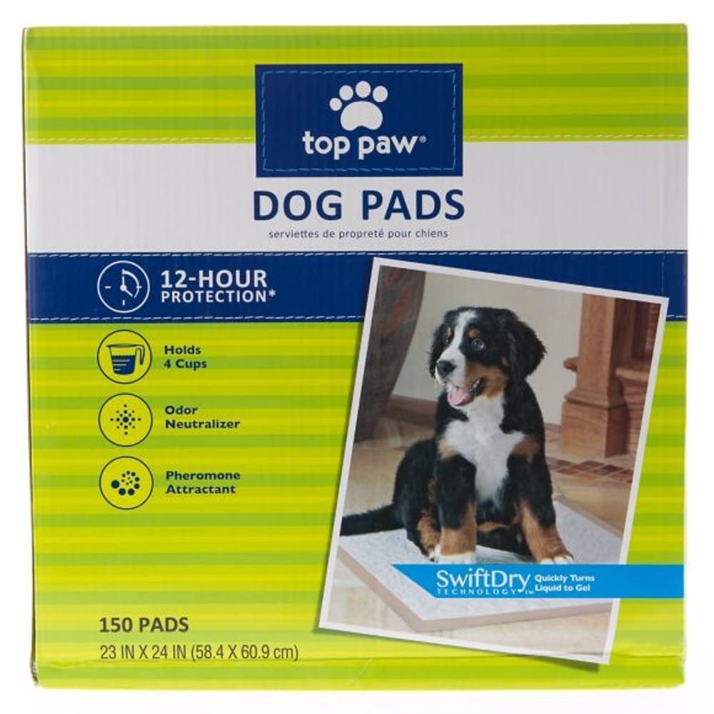 Top Paw Dog Pads - 150 Count