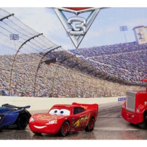 Mattel Disney and Pixar Cars Vehicle Set of 4 Collectible Character Toy Cars & 1 Mack Truck Inspired by the Florida 500 Piston Cup Race