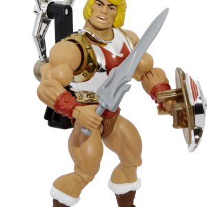 Masters of the Universe Origins Deluxe Action Figure, Flying Fists He-Man, 5.5-in Battle Figures for Storytelling Play and Display, for 6 to 10-Year-Olds and Adult Collectors