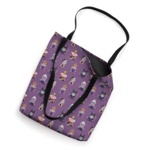 Disney Villains Kawaii Purple Tote Bag