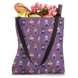 Disney Villains Kawaii Purple Tote Bag