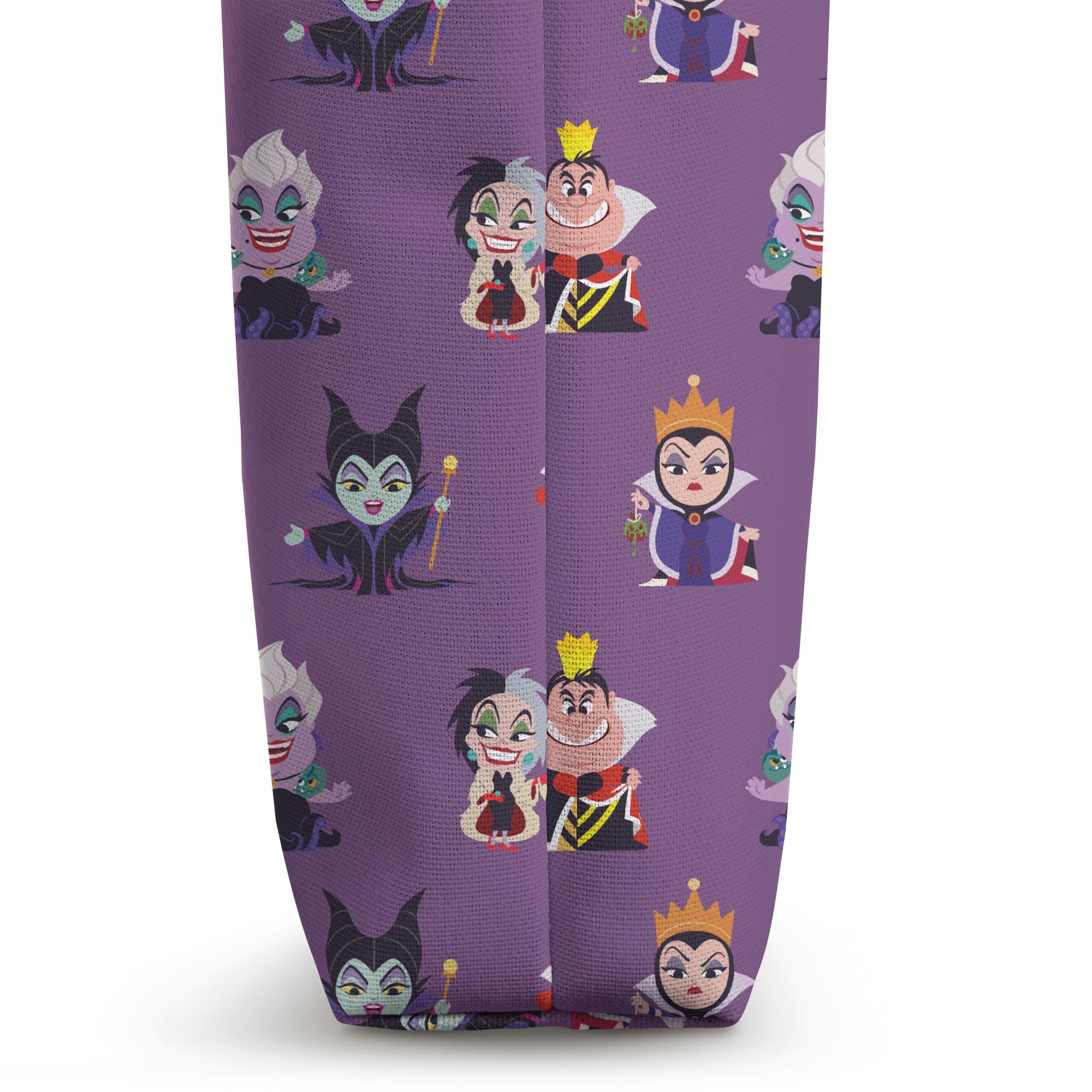 Disney Villains Kawaii Purple Tote Bag