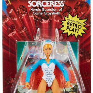 Masters of the Universe Origins Sorceress Action Figure, 5.5-inch Collectible MOTU Figure with Accessory