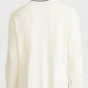 Club Monaco Men's Pique Sweatshirt, Blanc DE Blanc, Large