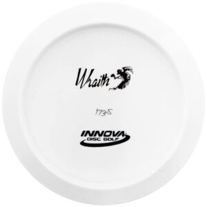 innova discs white bottom stamp star wraith distance driver golf disc [hot stamp colors may vary] - 173-175g