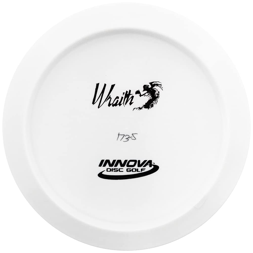 Innova Discs White Bottom Stamp Star Wraith Distance Driver Golf Disc [Hot Stamp Colors May Vary] - 173-175g