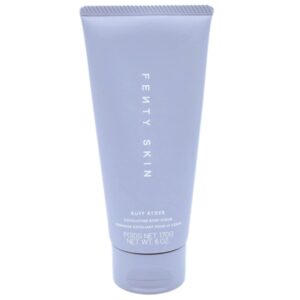 fenty skin buff ryder exfoliating body scrub 6 oz - gentle exfoliate, smooths & polish skin