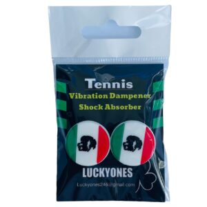 Tennis Vibration Dampener Flags (Mexico Flag)