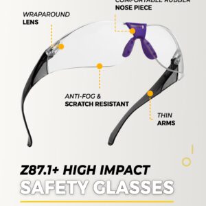 TradeSmart High-Performance Earmuffs for Shooting Range & Shooting Eye Protection Glasses + Firearm Confidence Course Included