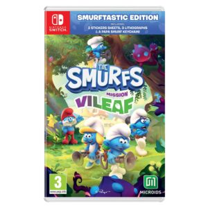 the smurfs: mission vileaf - smurftastic edition (nintendo switch)