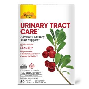 country life women's urinary tract care 60 vegcap