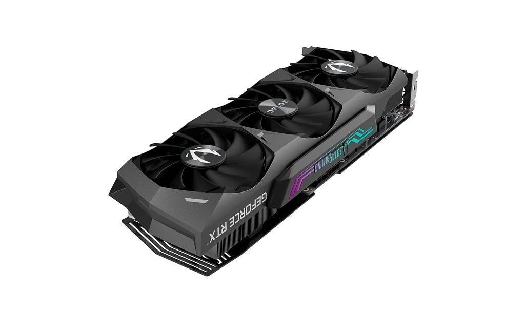 ZOTAC GeForce RTX™ 3070 Ti Trinity OC 8GB GDDR6X 256-bit 19 Gbps PCIE 4.0 Gaming Graphics Card, IceStorm 2.0 Advanced Cooling, Spectra 2.0 RGB Lighting, ZT-A30710J-10P