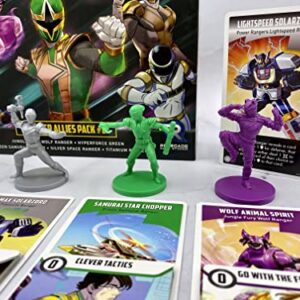 Renegade Game Studios Power Rangers: Heroes of The Grid Ranger Allies Pack #2, Ages 14+, 2-5 Players, 45-60 Minutes.