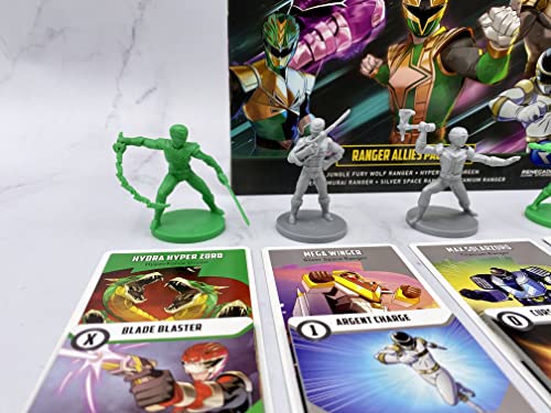 Renegade Game Studios Power Rangers: Heroes of The Grid Ranger Allies Pack #2, Ages 14+, 2-5 Players, 45-60 Minutes.