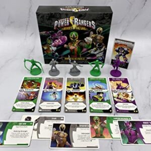 Renegade Game Studios Power Rangers: Heroes of The Grid Ranger Allies Pack #2, Ages 14+, 2-5 Players, 45-60 Minutes.