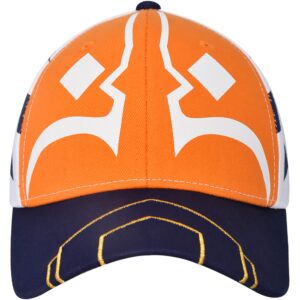 star wars the clone wars ahsoka cosplay snapback baseball hat, multi, one size