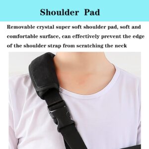 Ledhlth Mesh Arm Sling White for Shower Shoulder Immobilizer Brace Support for Broken Shoulder Elbow Arm Wrist Injury Men Women Teenagers Adults left right