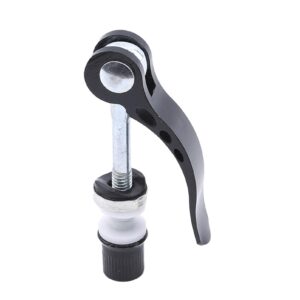 daihui bicycle seat tube quick release clamp lock saddle parts for bicycle mountain bike(black)