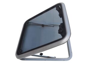 galamarine 16.7"x16.7" deck hatch - anodized aluminum square hatch/marine porthole with tempered glass for boat/yacht/rv