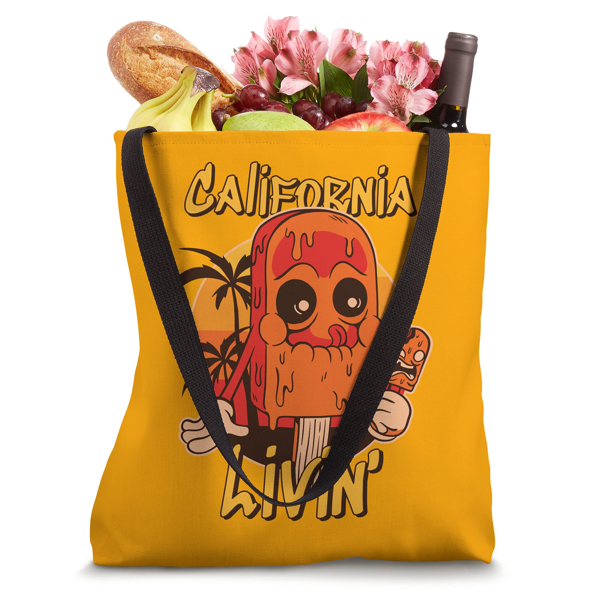 Funny California Livin' Tote Bag