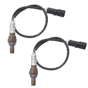 oyeauto 2pcs o2 oxygen sensor 15717 15716 upstream & downstream compatible with ford 1997-2008 f150 explorer ranger truck mazda mercury lincoln