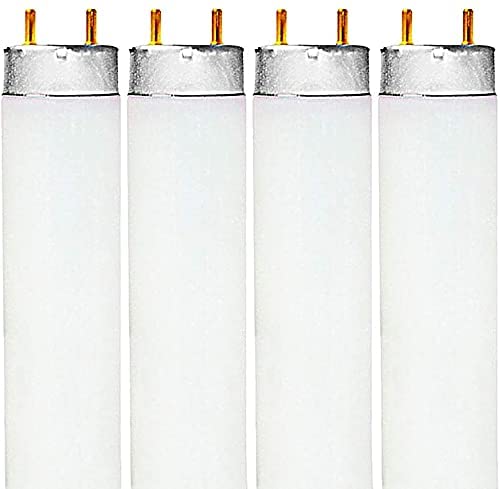 GE Lighting (Pack of 4) Fluorescent F20T12 Daylight, 24 inch, 20 watt T12, Fluorescent Light Bulb