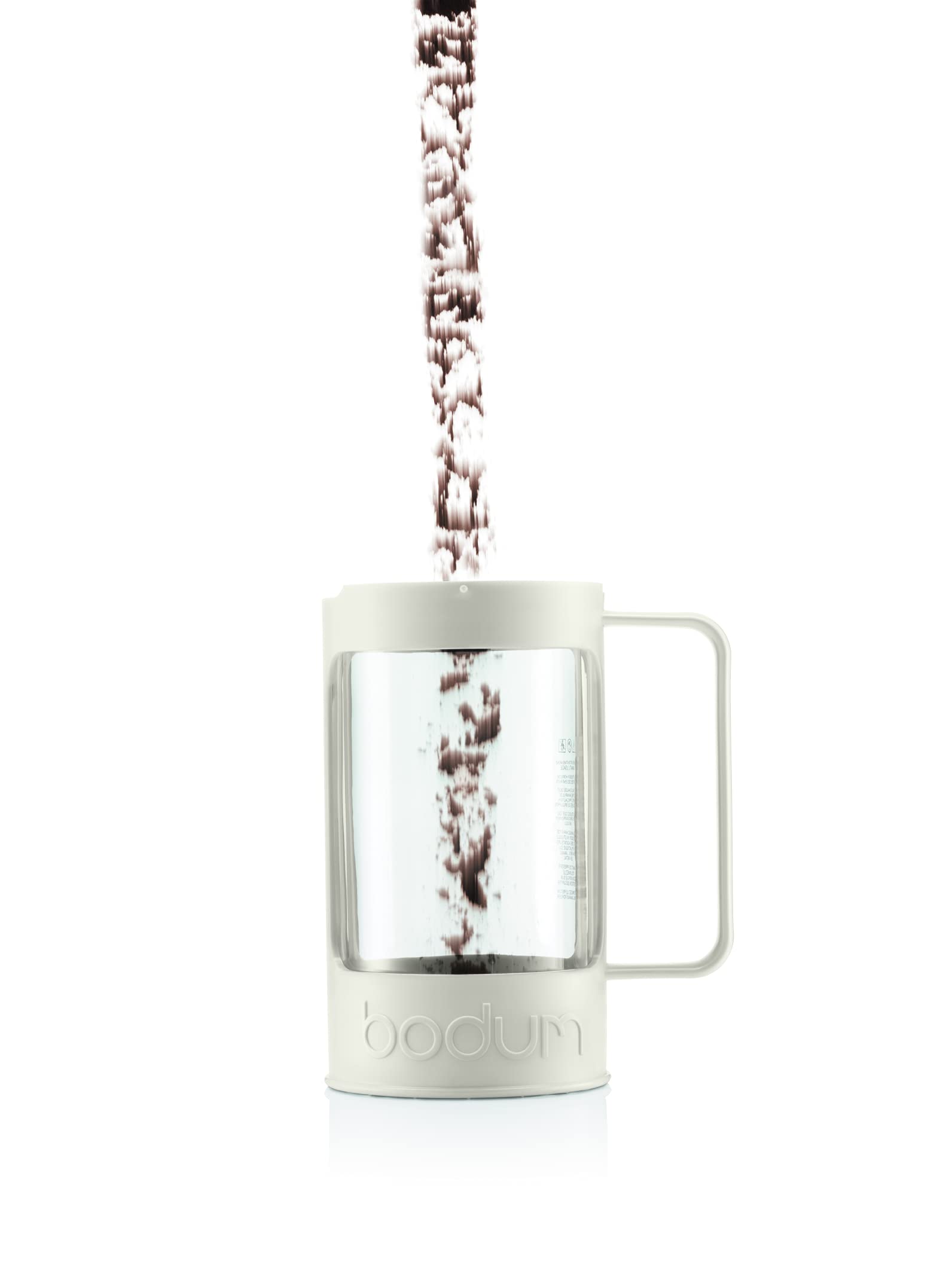 Bodum Bean French Press Coffee Maker with Coffee Grind Catcher, 34 Ounce, Black