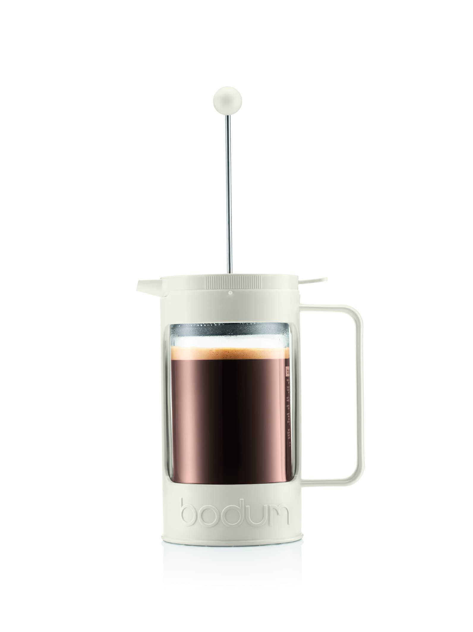 Bodum Bean French Press Coffee Maker with Coffee Grind Catcher, 34 Ounce, Black