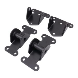 mofans steel motor mounts chassis mounts kit fit for chevy frame small block engine replace for 3990914