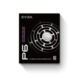 EVGA Supernova 850 P6, 80 Plus Platinum 850W, Fully Modular, Eco Mode with FDB Fan, 10 Year Warranty, Includes Power ON Self Tester, Compact 140mm Size, Power Supply 220-P6-0850-X1