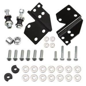 benlari detachable front docking hardware kit compatible for harley davidson touring 1997-2008 road king electra glide street glide road glide replace 53803-06