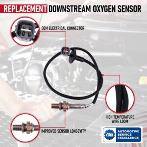 Replacement Oxygen Sensor Downstream - Compatible with Lexus. Pontiac, Scion & Toyota - ES300, GS300, GS400, GS430, GS460, Vibe, Camry, Celica, Matrix, Prius & Sienna - Replaces 234-4623, 80051054039