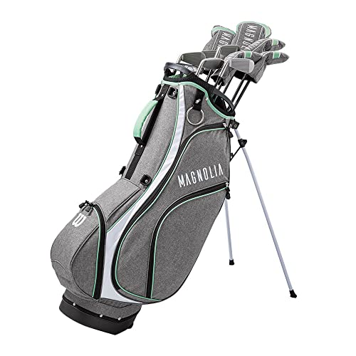 Wilson Women's Magnolia Golf Packaged Set With Carry Bag Full Box Set Graphite Grey Ladies Right