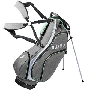 Wilson Women's Magnolia Golf Packaged Set With Carry Bag Full Box Set Graphite Grey Ladies Right