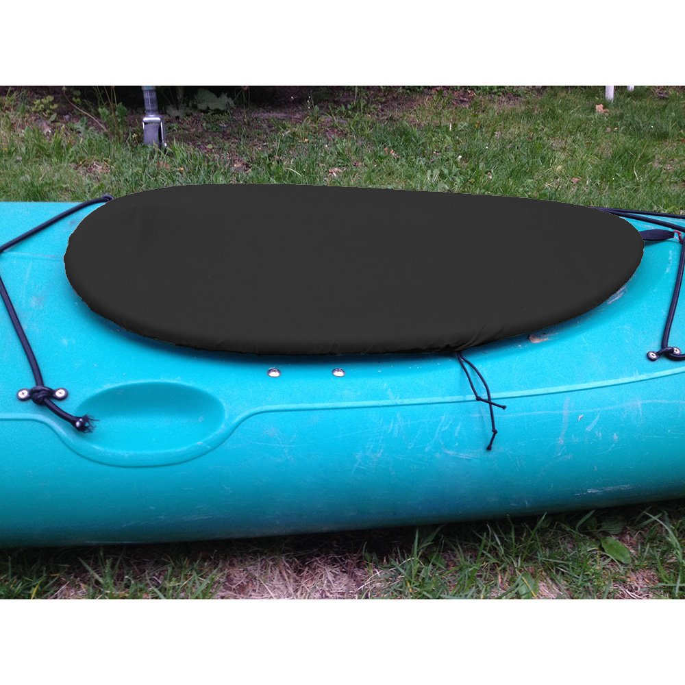 Doorslay Blocking Kayak Cockpit Cover Seal Cockpit Protector Ocean Cockpit Cover Breathable Adjustable Uv50+, 5 Sizes Optional