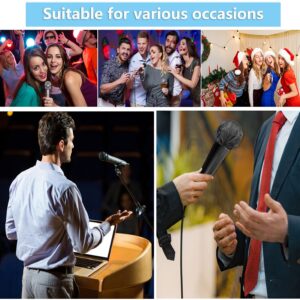 100PCS Microphone Cover Disposable Non-Woven Microphone Windscreen Protective Cap Karaoke Mic Cover for KTV Home Karaoke Bar News Interview