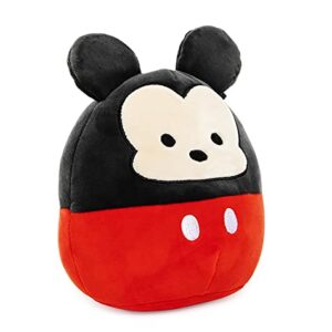 SQUISHMALLOW KellyToy - Disney Mickey Mouse - 8 Inch (20cm) - Official Licensed Product- Exclusive Disney 2021 Squad