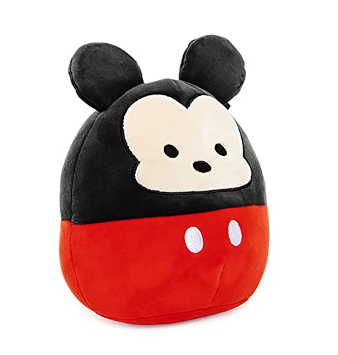 SQUISHMALLOW KellyToy - Disney Mickey Mouse - 8 Inch (20cm) - Official Licensed Product- Exclusive Disney 2021 Squad