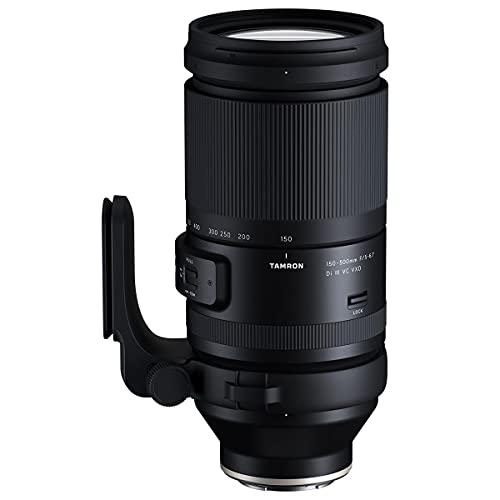 Tamron 150-500mm f/5-6.7 Di III VC VXD Lens for Sony E, Bundle with Hoya NXT Plus 82mm UV+CPL Filter Kit, Cleaning Kit