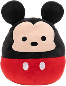 squishmallow kellytoy - disney mickey mouse - 8 inch (20cm) - official licensed product- exclusive disney 2021 squad