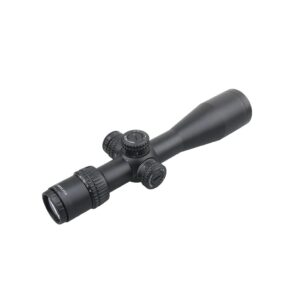 vector optics veyron 4-16x44mm, 1/10 mil, 30mm tube, red illuminated first focal plane (ffp) ultra short riflescope