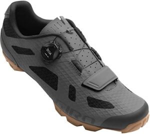 giro rincon cycling shoe - men's dark shadow/gum (2022) 12