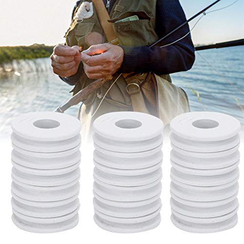 AOER Fishing Winding Spools, 100pcs Fishing Spools Tools Winding Board for Organizing Hooks for Organizing Fishing Lines