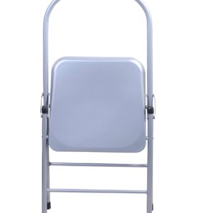 YOGIKUTI Yoga Chair, Metal Yoga Chair, Iyengar Yoga Chair, Yoga Chair, Chair for Yoga, Backless Yoga Chair, (Standard)