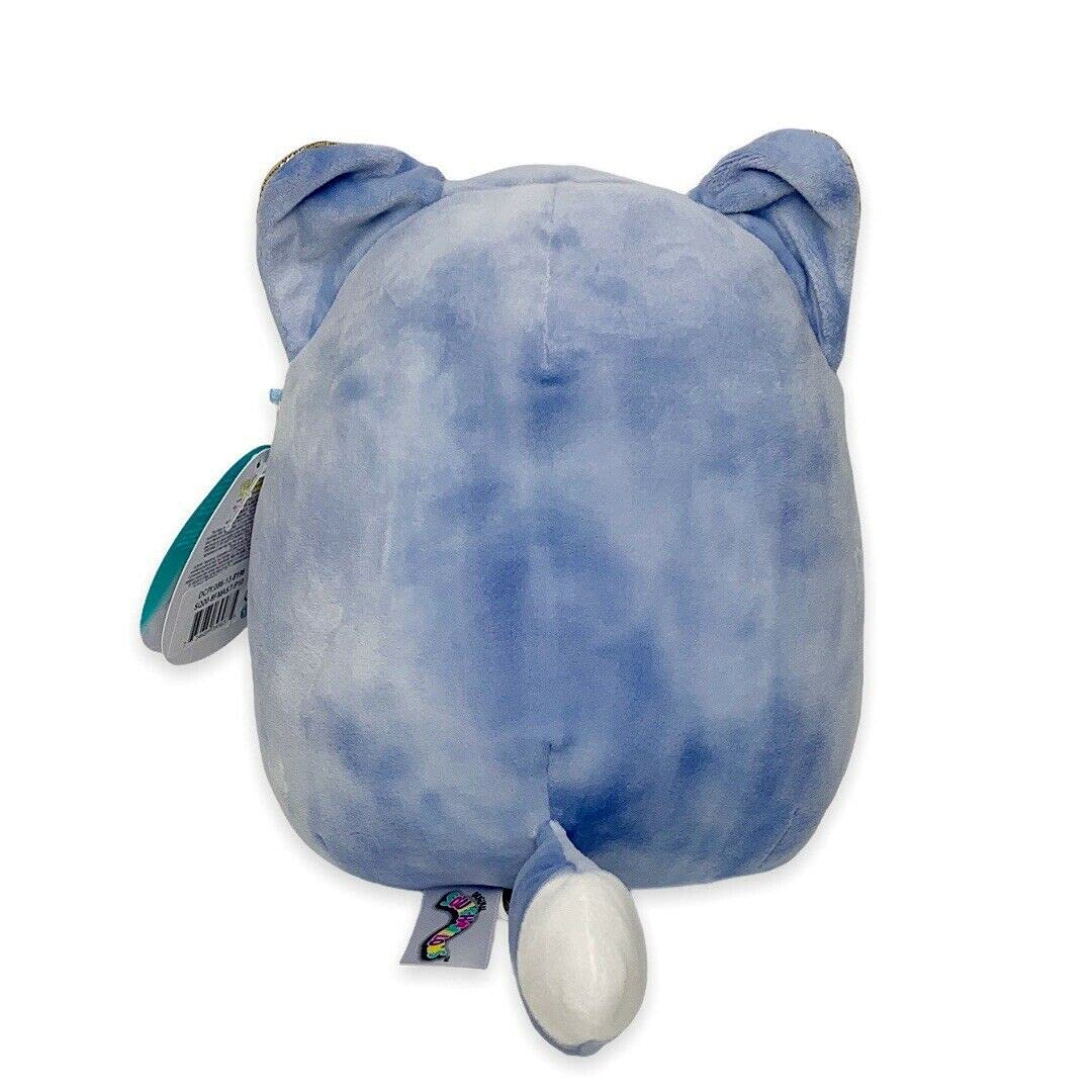 SQUISHMALLOW KellyToys - 12 Inch (30cm) - Melani The Blue Fox with Golden Ears - Sleepy Eyes Squad